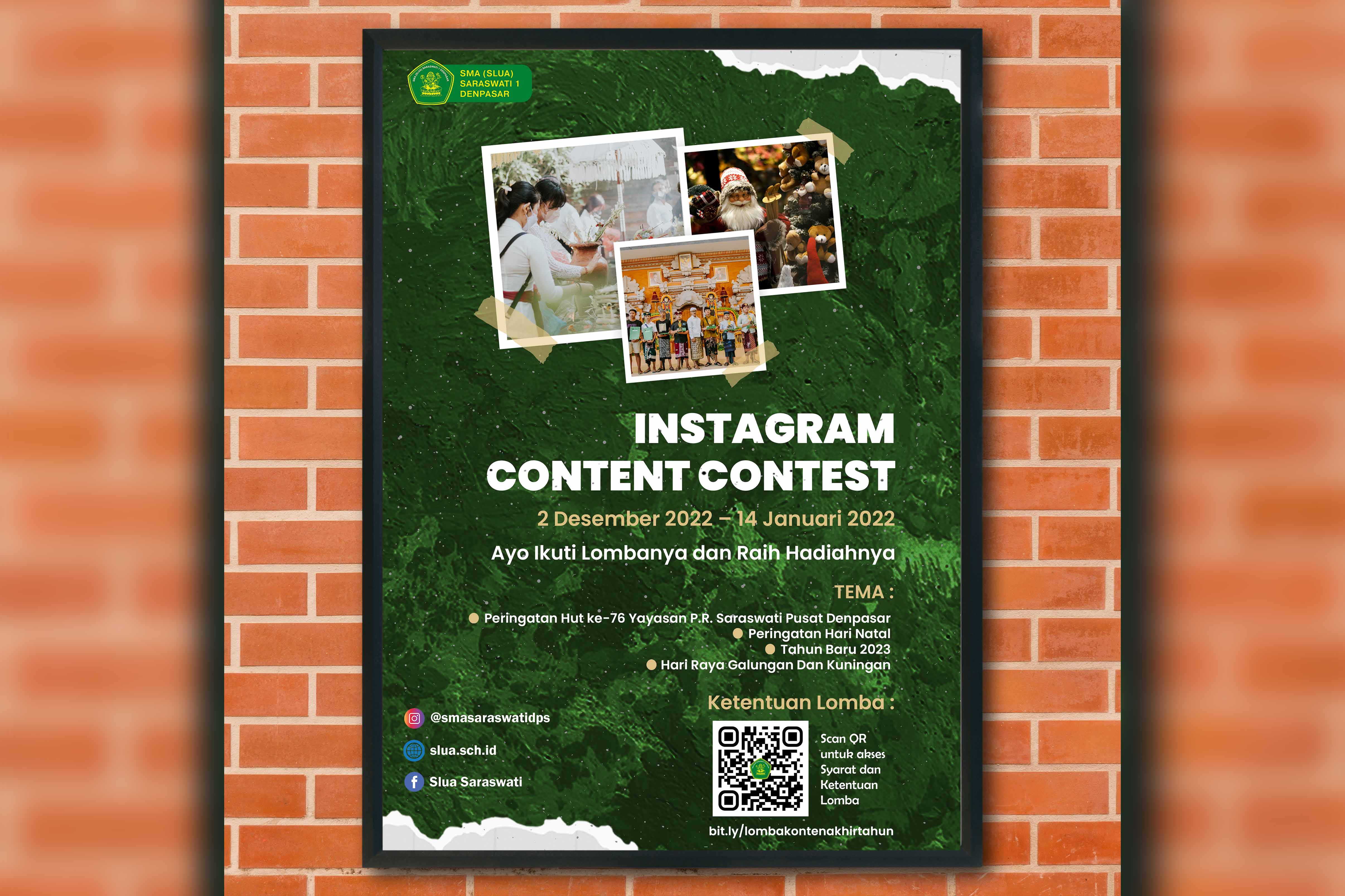 SMA (SLUA) Saraswati 1 Denpasar | Pengumuman