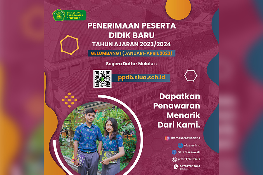 SMA (SLUA) Saraswati 1 Denpasar | Berita
